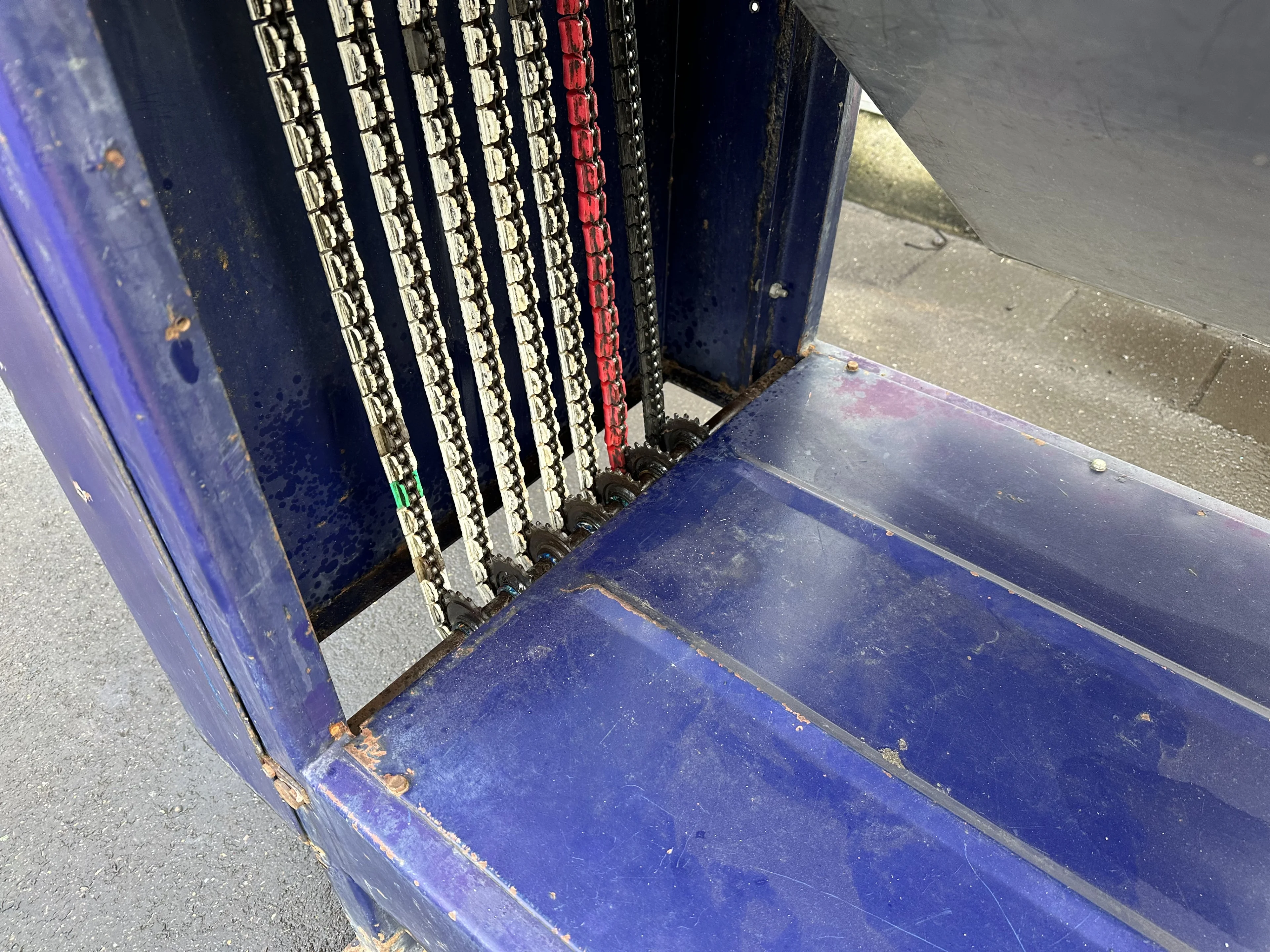 Backus Sormac chain sorting machine • Duijndam Machines