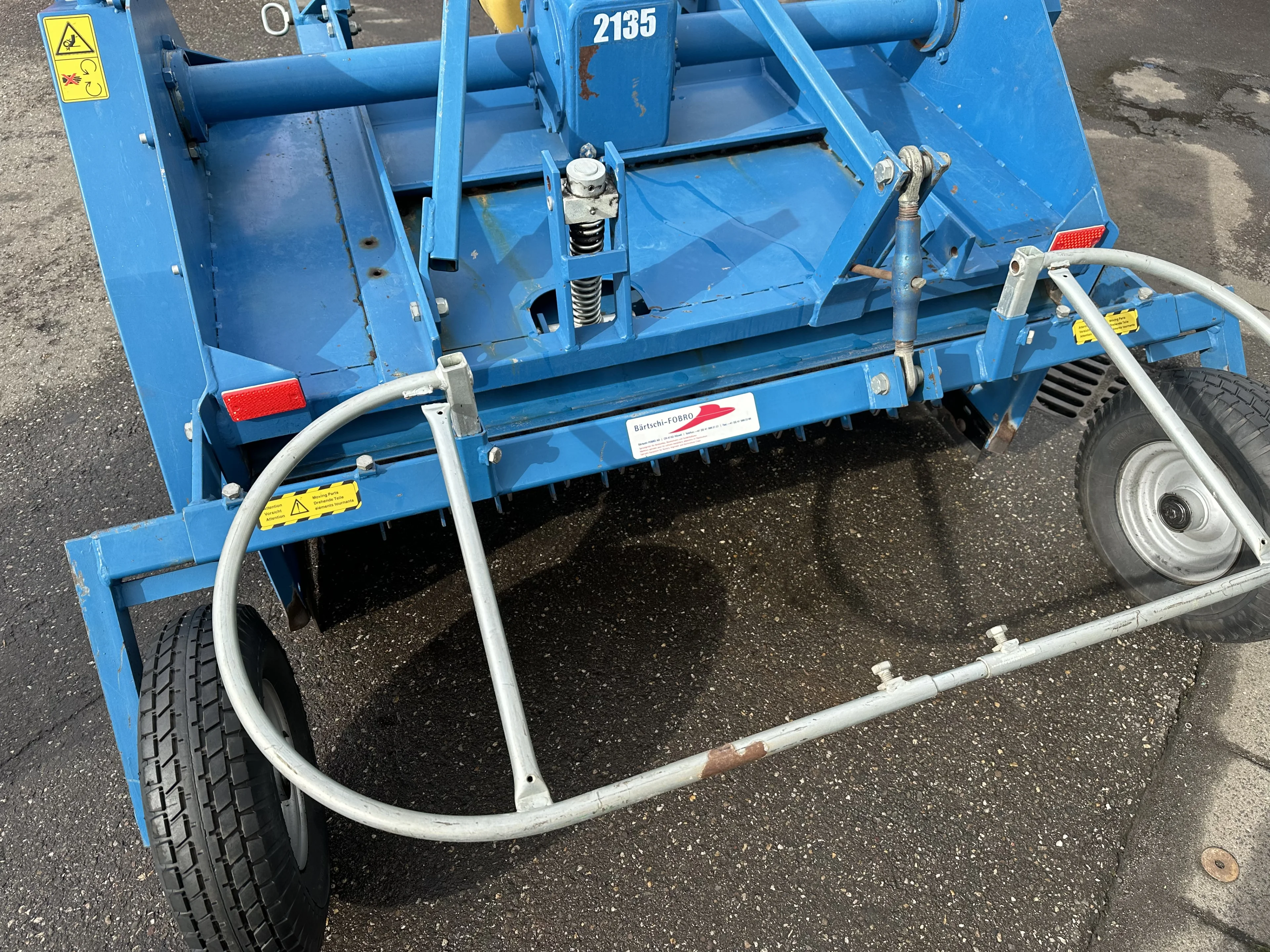 Bärtschi Fobro Kulti Rotor bed former 135 cm • Duijndam Machines