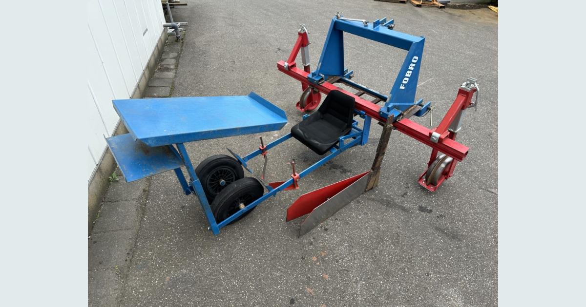 Bärtschi Fobro planting machine 1 row • Duijndam Machines