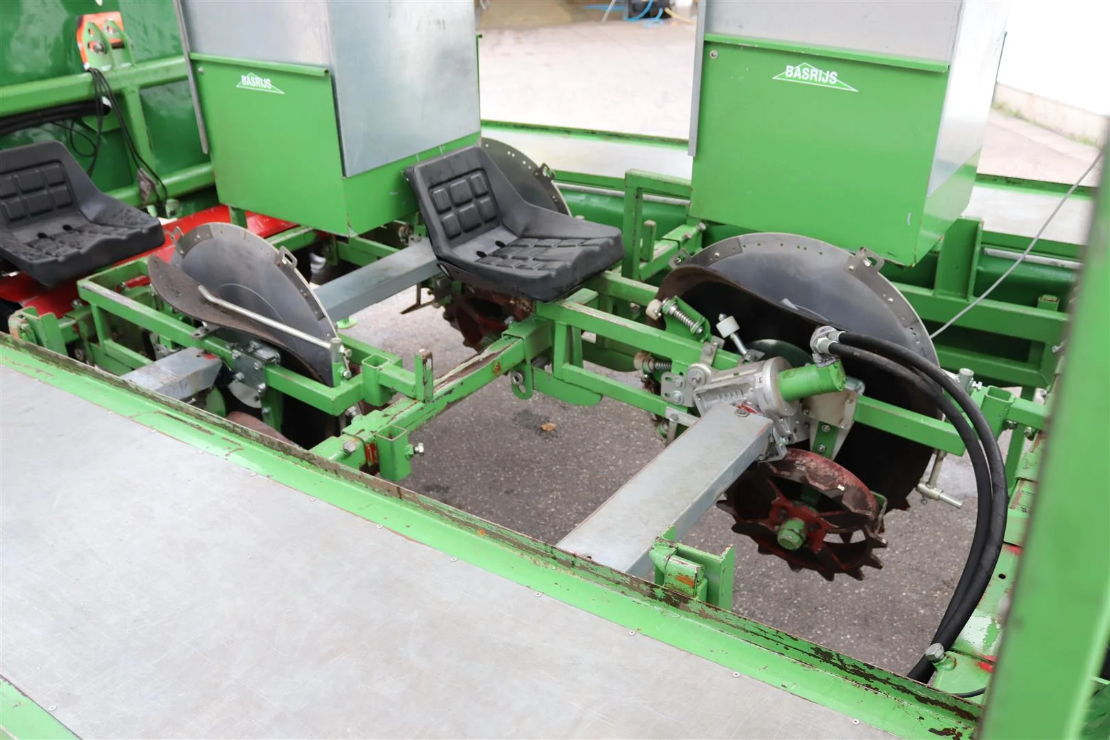 Basrijs 3 row planting machine type disc planter • Duijndam Machines