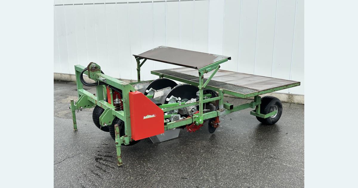 Basrijs disc planter BPS/2R planting machine 2 Rows • Duijndam Machines