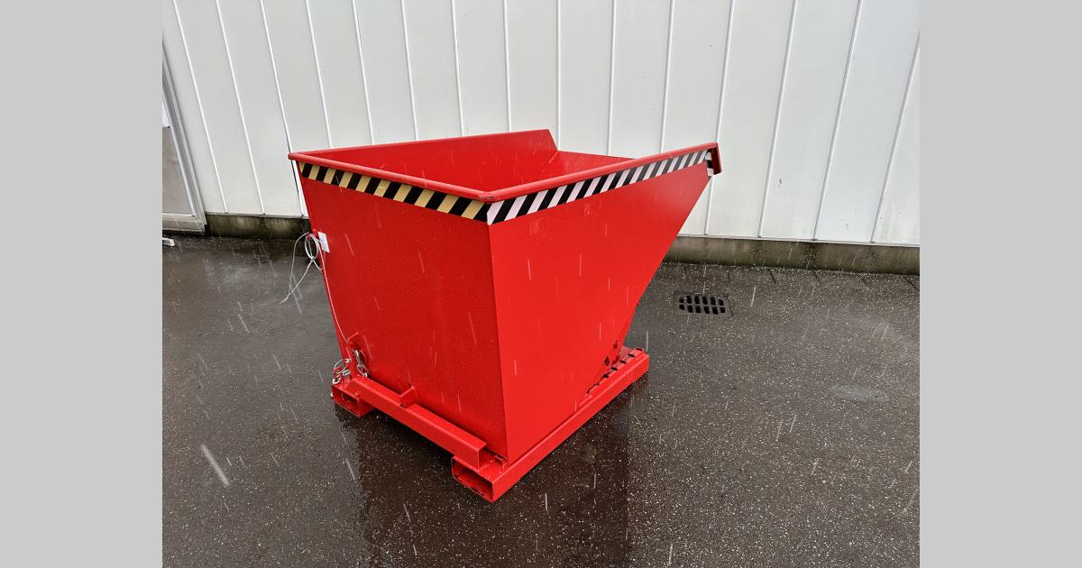 Bauer tipping container • Duijndam Machines
