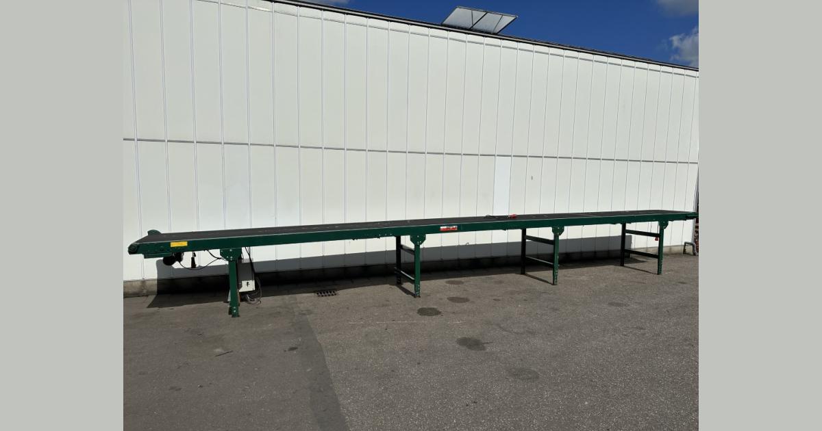 Beerepoot transportband 960 x 80 cm • Duijndam Machines