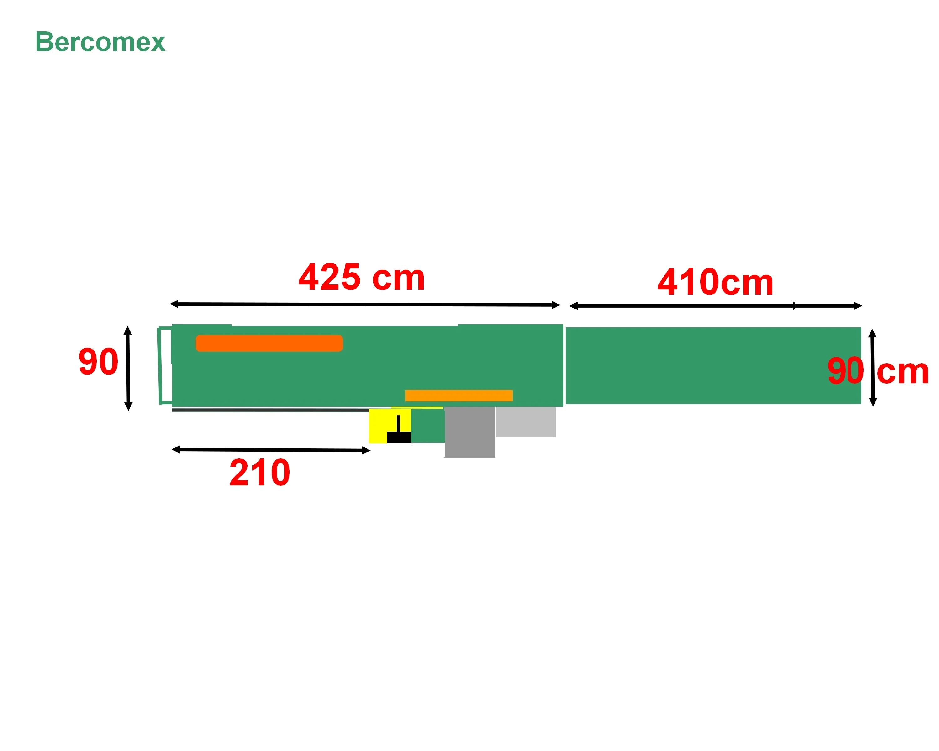 Bercomex BS-SL5-DD flower bunching machine 2008 • Duijndam Machines