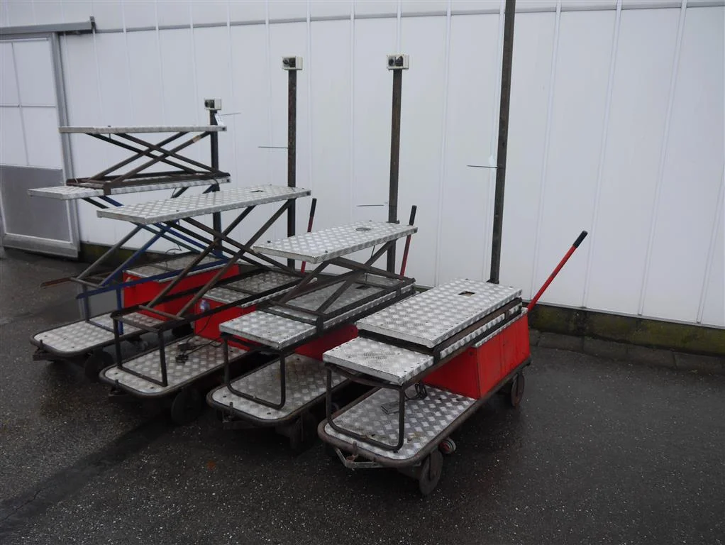 Berg electro- piperail trolley 42,5 cm center to center • Duijndam Machines