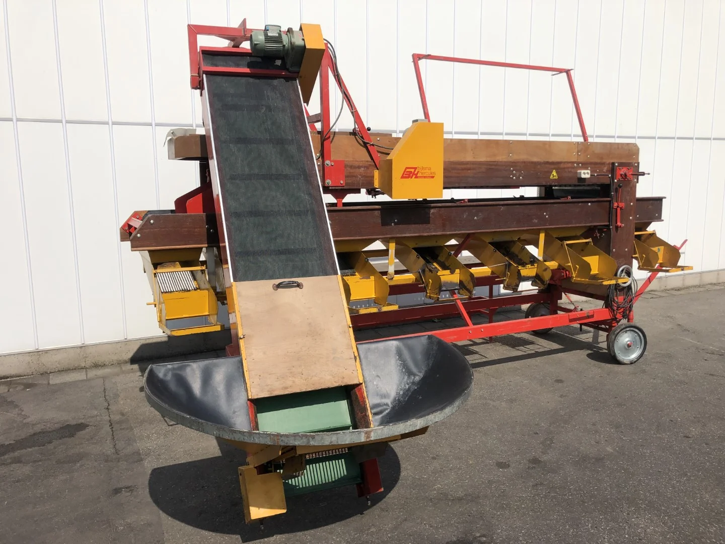 Bijlsma & Hercules potato sorting machine • Duijndam Machines