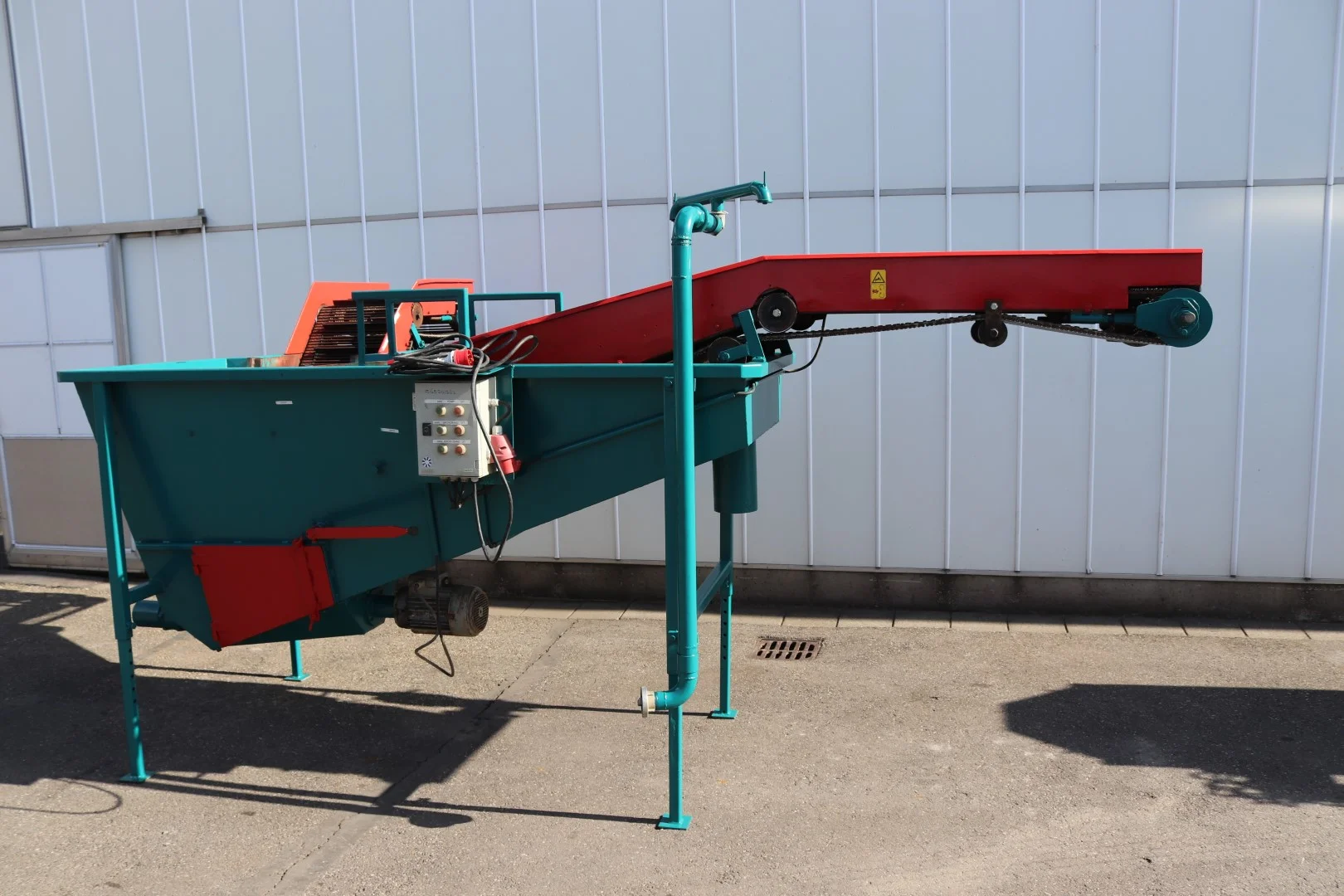 Botman destoner with web conveyor • Duijndam Machines