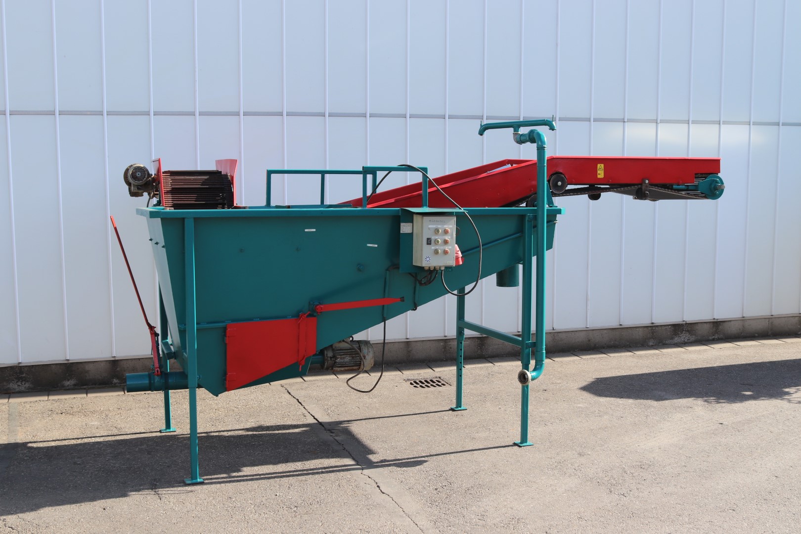 Botman destoner with web conveyor • Duijndam Machines