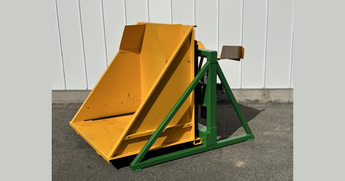 Box tipper 130 cm for big bags • Duijndam Machines