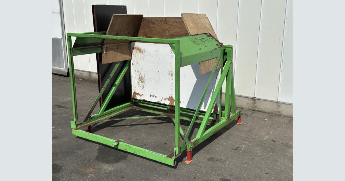 Box tipper 150 cm • Duijndam Machines