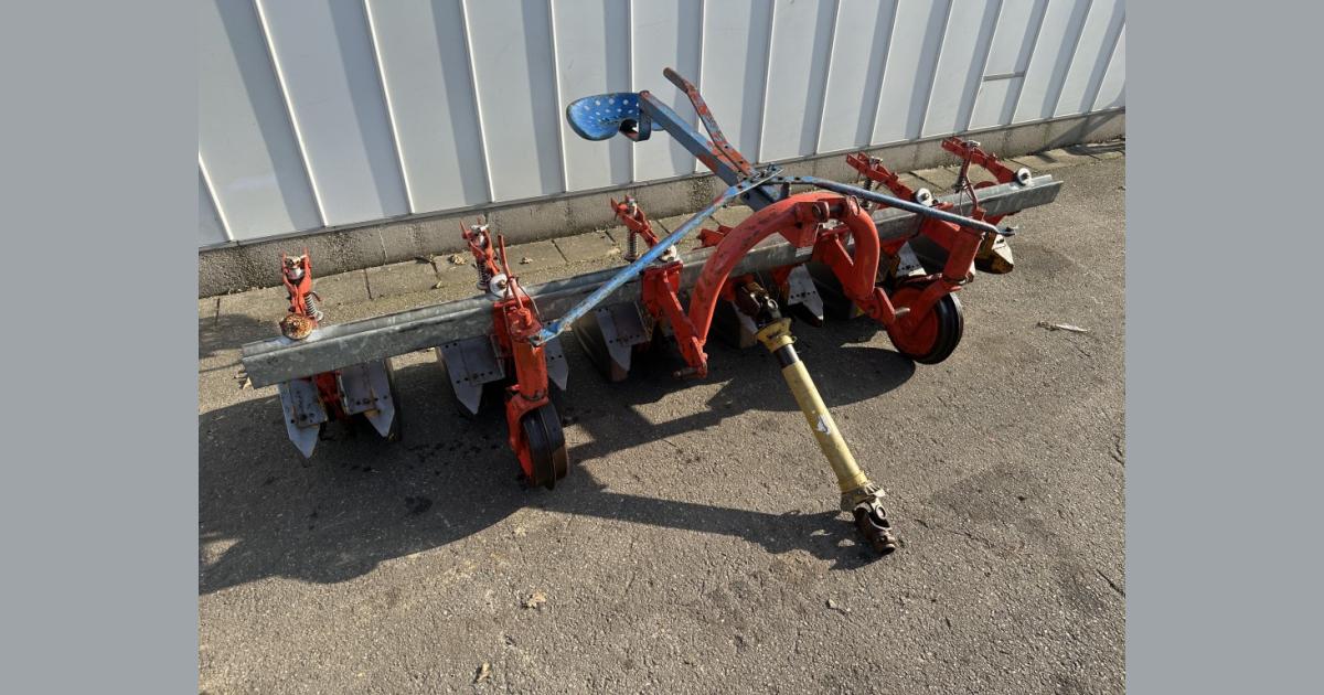 Breviglieri inter row rotovator 5 rows 6 elements with steering ...