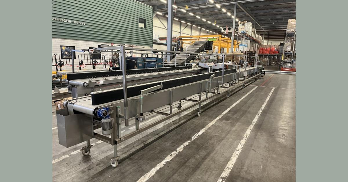 BTM T4100 flower processing machine • Duijndam Machines