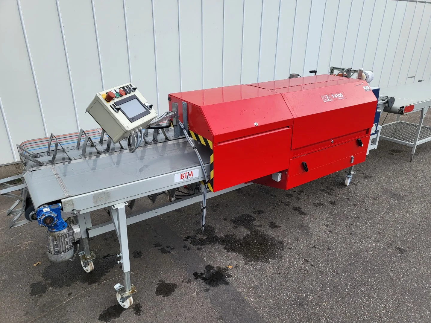 BTM T4100 flower processing machine • Duijndam Machines