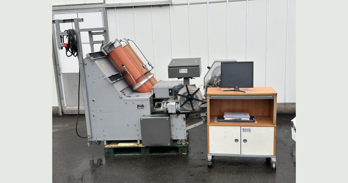 C-Pack 929 net packaging and clipping machine with printer and P.C ...