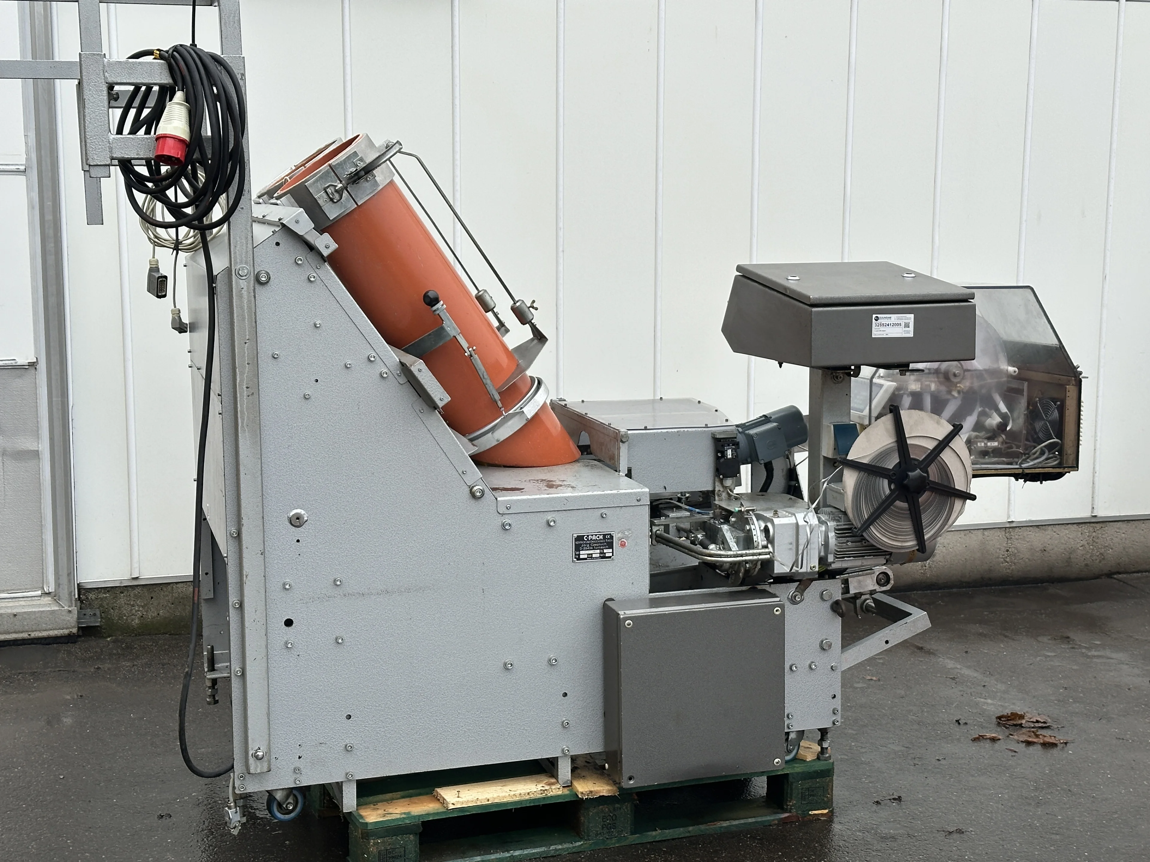 C-Pack 929 net packaging and clipping machine with printer and P.C ...