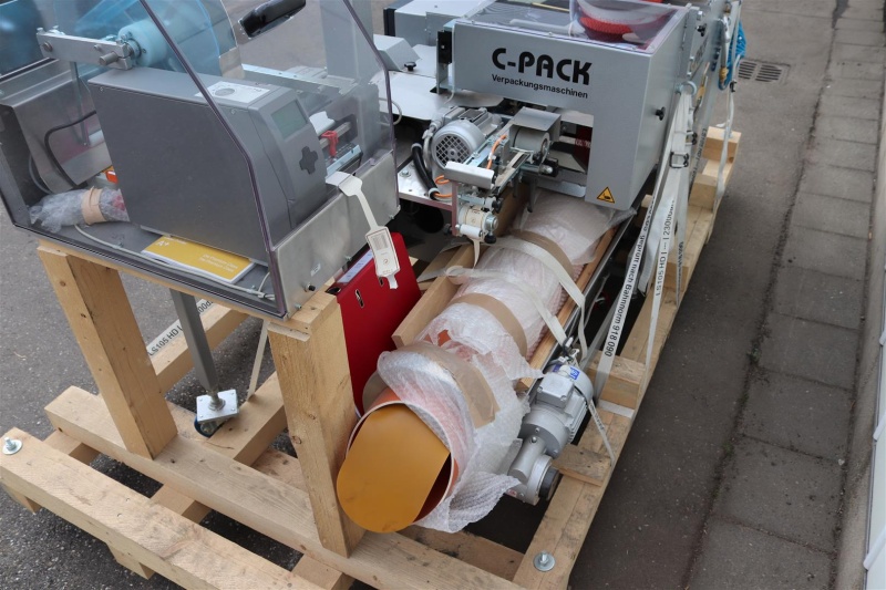 C-Pack Net-clipping Machine including wineglass labelling system ...