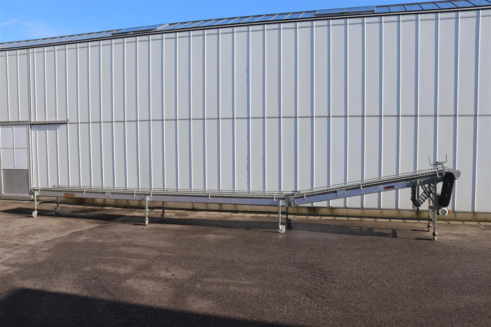 Transportador de cadena Capway 910 x 65 cm 380 voltios • Duijndam Machines