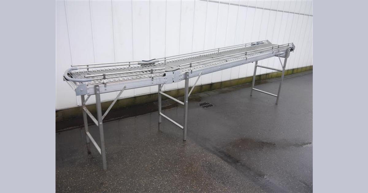 Capway chain conveyor fixed speed • Duijndam Machines