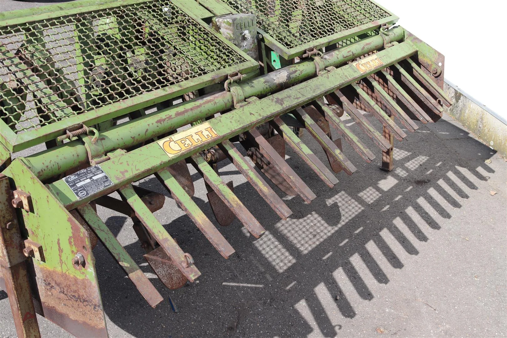 Celli spading machine 220 cm • Duijndam Machines
