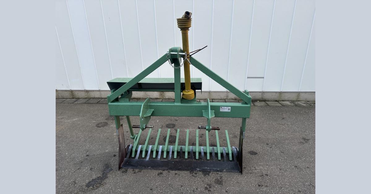 Compact E142 shaking bedlifter • Duijndam Machines