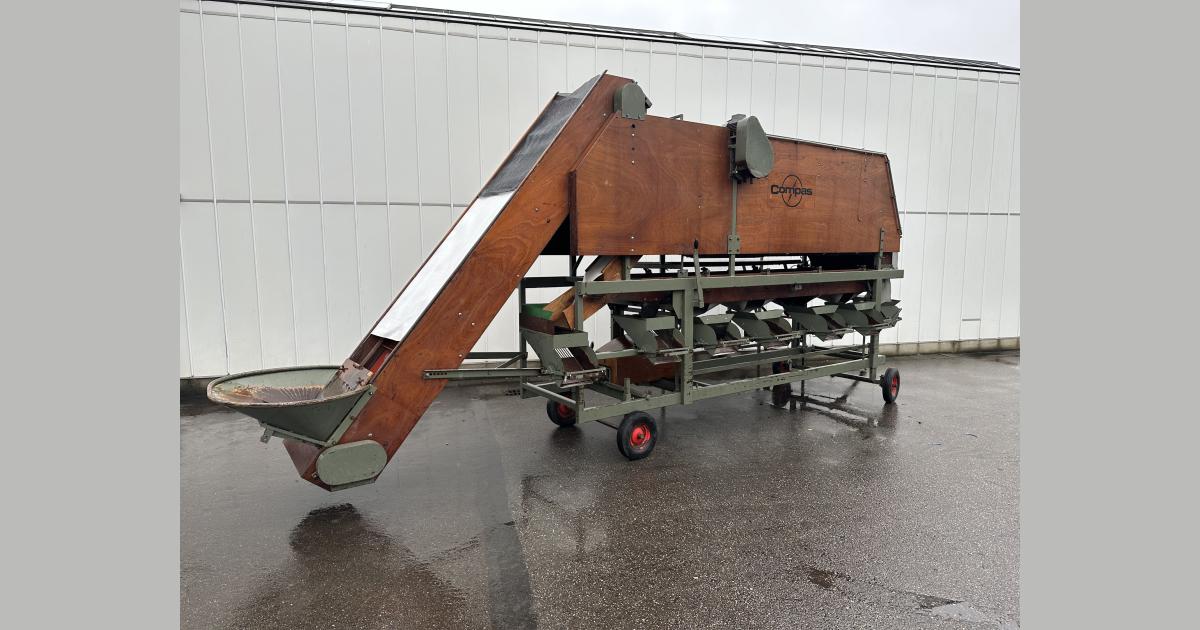 Compas AS80-4 sorting machine for potatoes • Duijndam Machines
