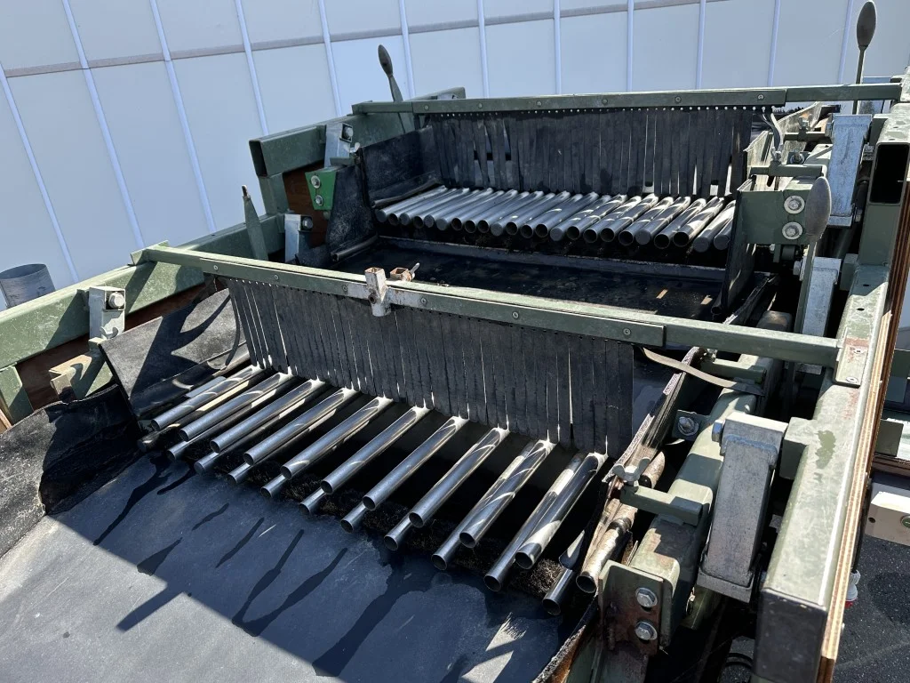 Compas roller sorting machine 2 sizes for flowerbulbs • Duijndam Machines