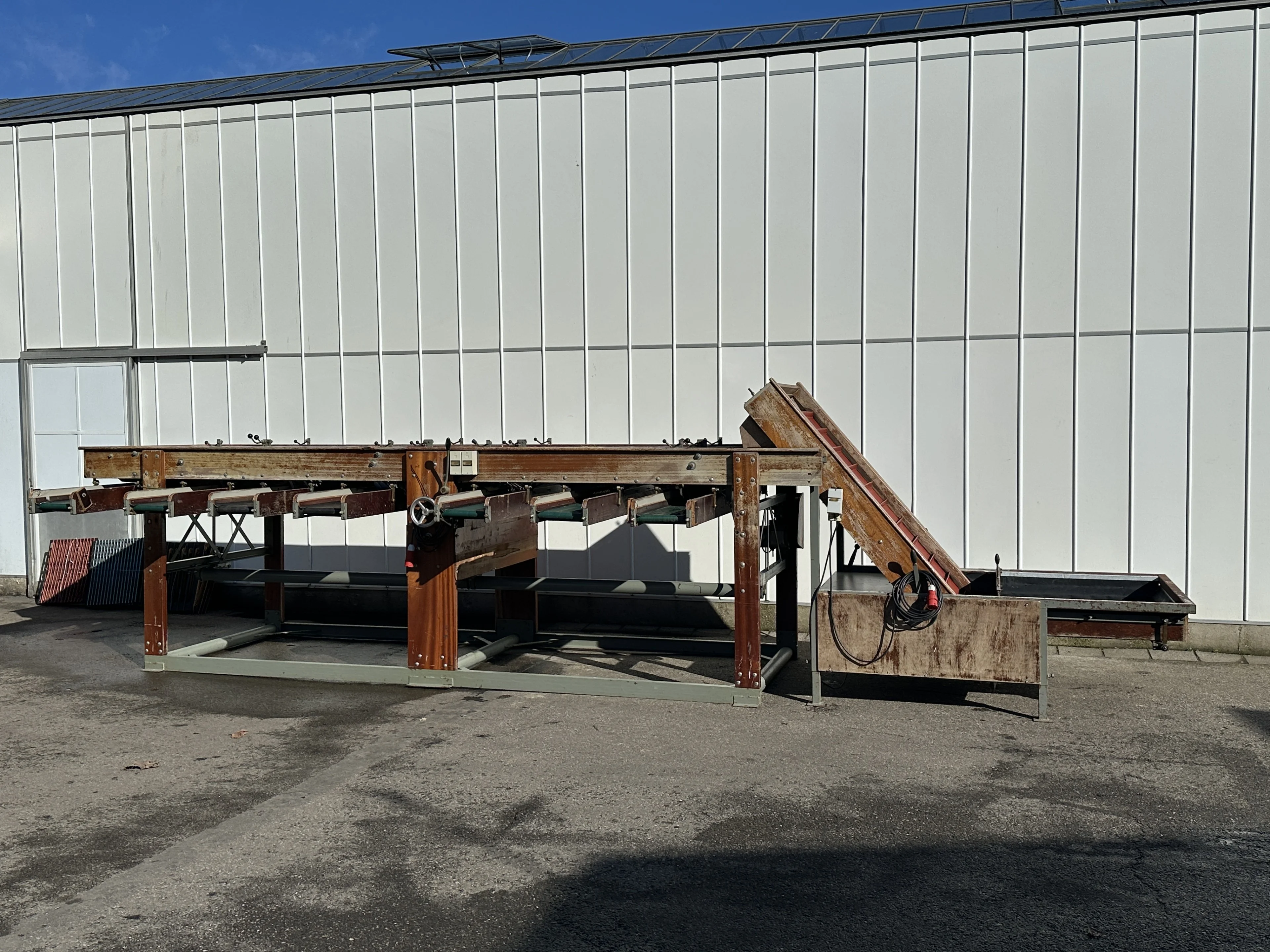 Compas sorting machine for flower bulbs and Brussels sprouts 6 + 1 ...