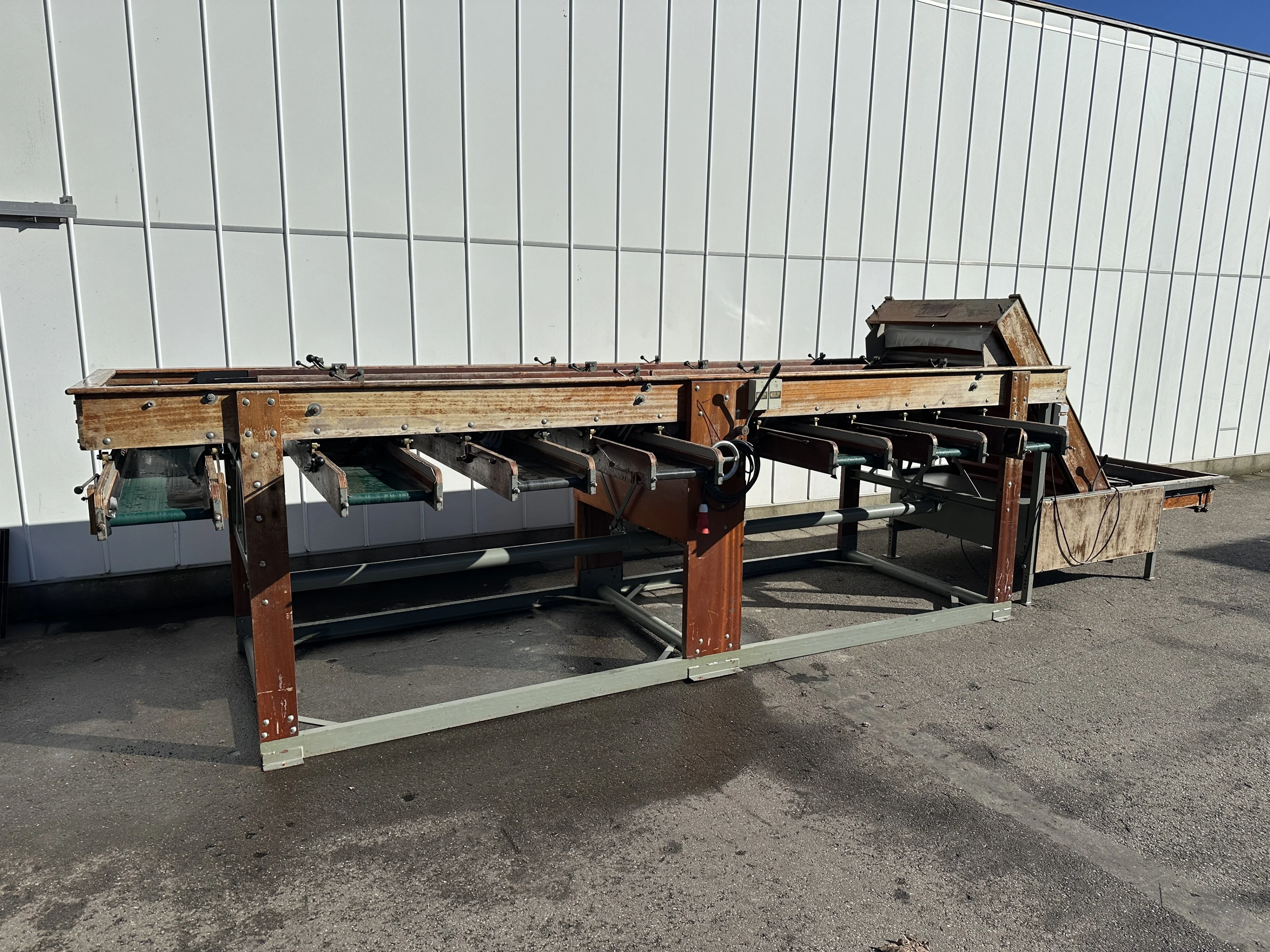 Compas sorting machine for flower bulbs and Brussels sprouts 6 + 1 ...