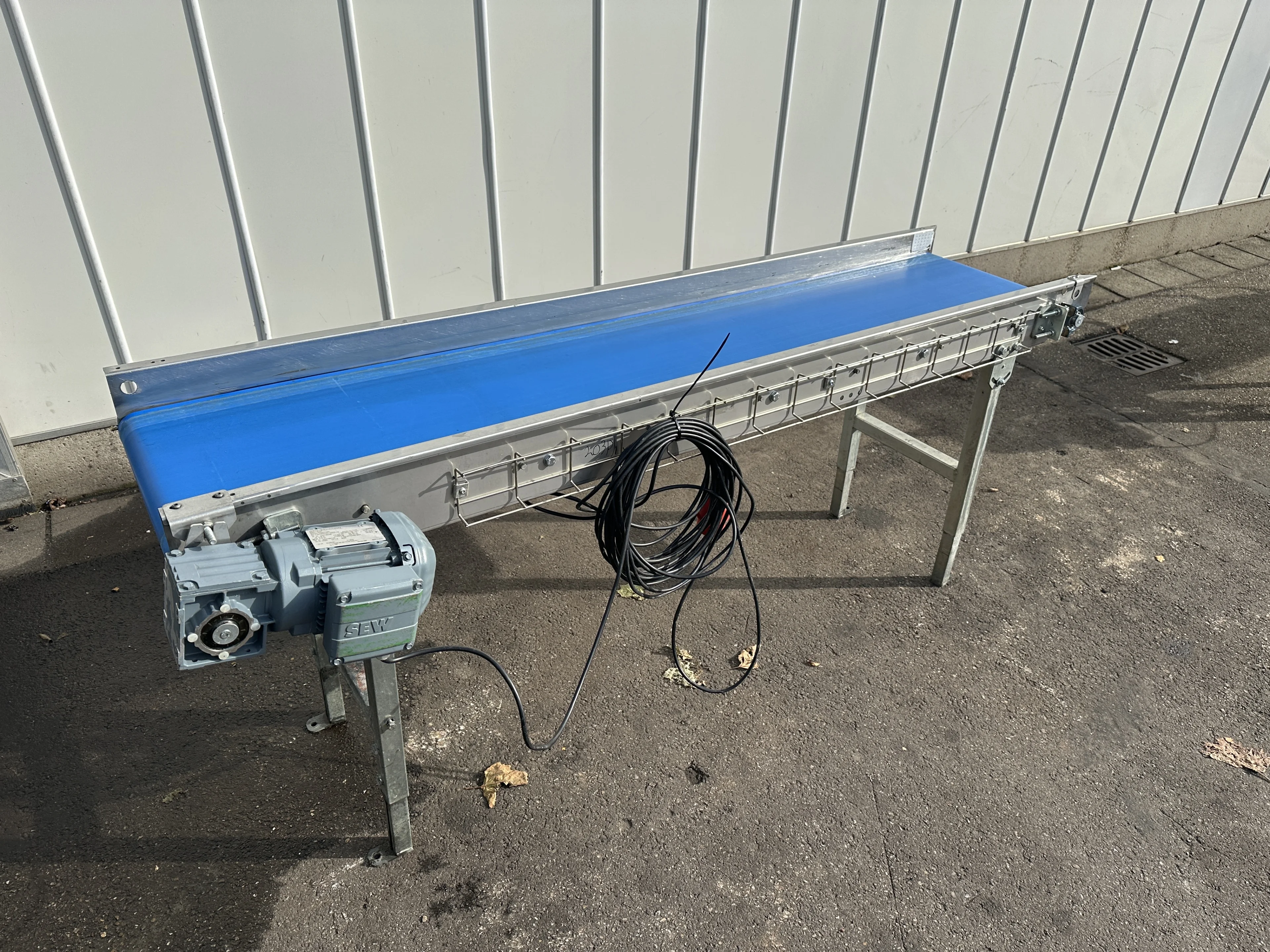 Conveyor 200 x 41,5 cm • Duijndam Machines