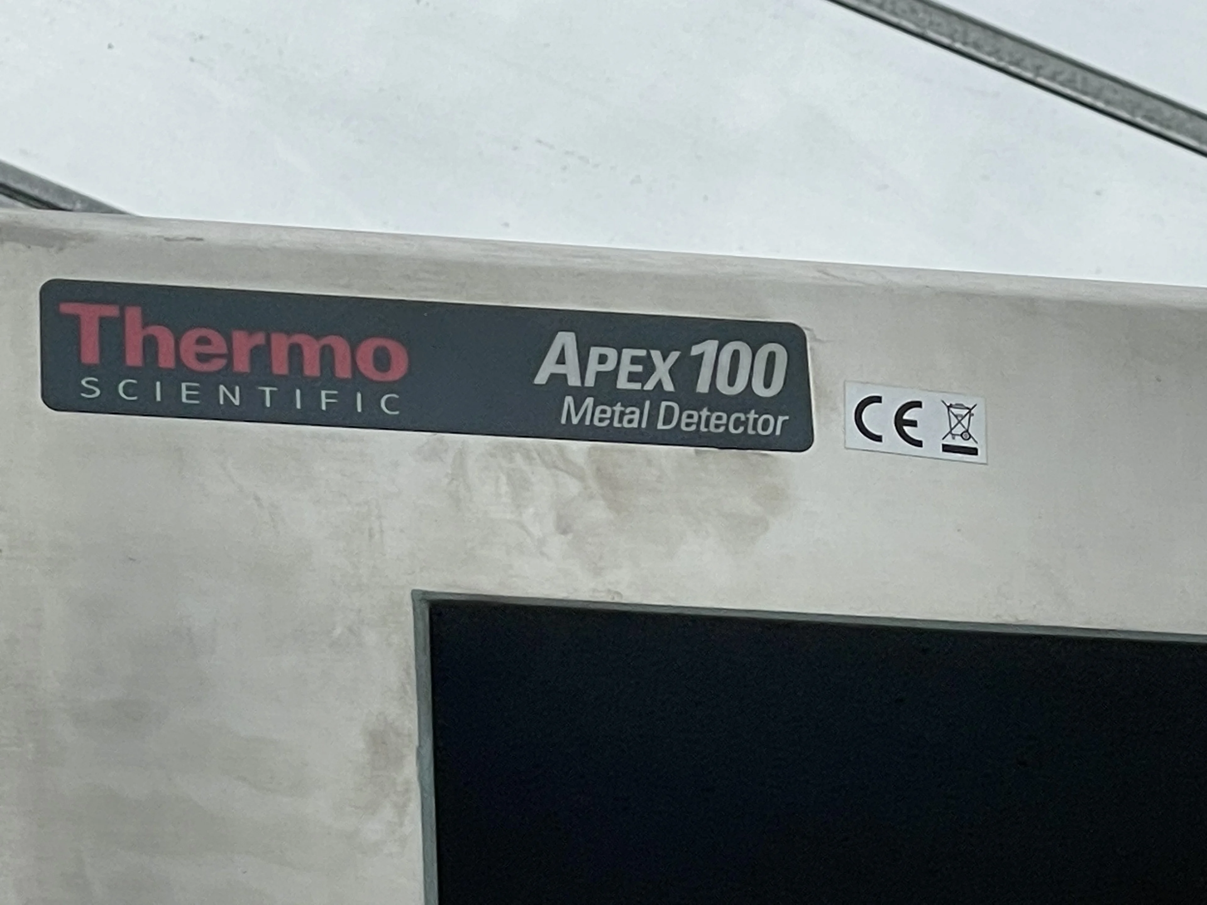 Thermo Scientific Apex 100 metal detector • Duijndam Machines