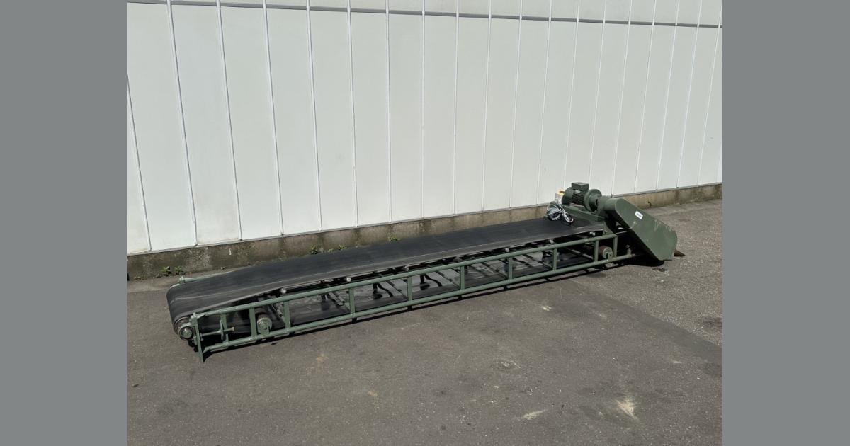 Trough conveyor 410 x 60 cm • Duijndam Machines