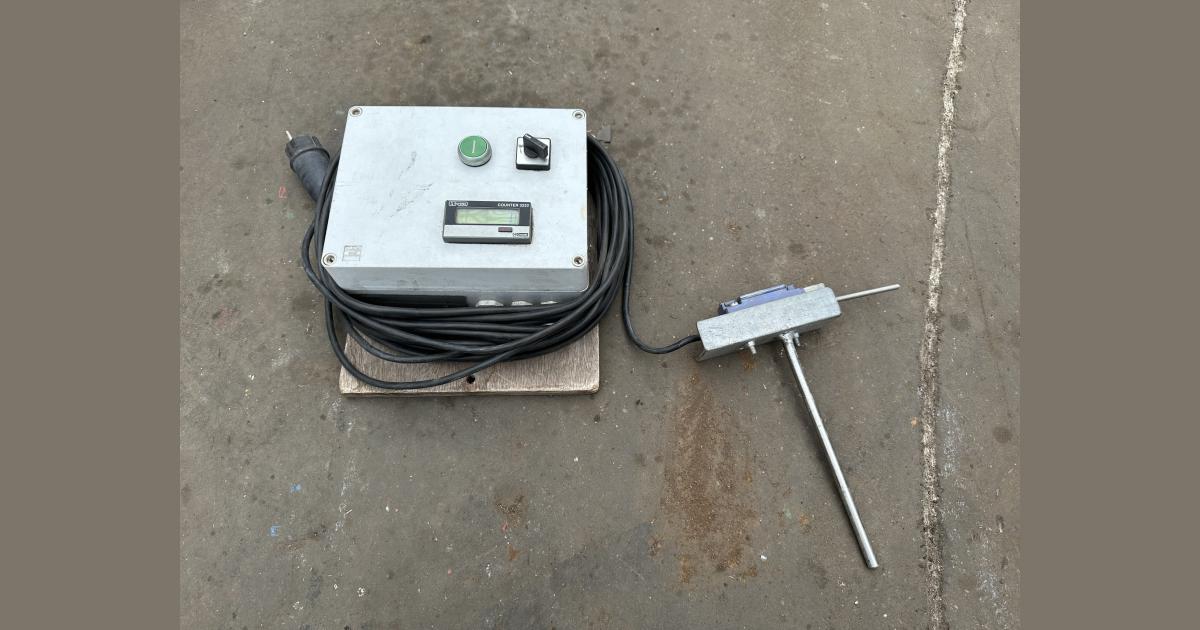 Counting device with sensor • Duijndam Machines