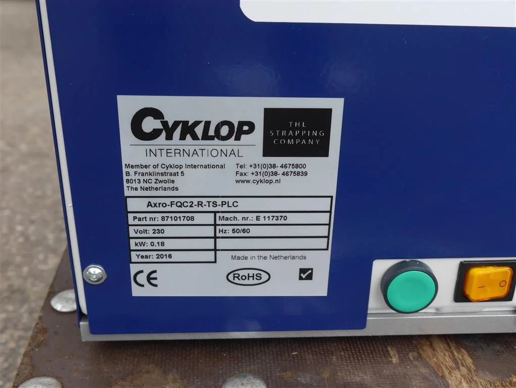 Cyklop AXRO FXC2 binding machine - Year: 2016 • Duijndam Machines
