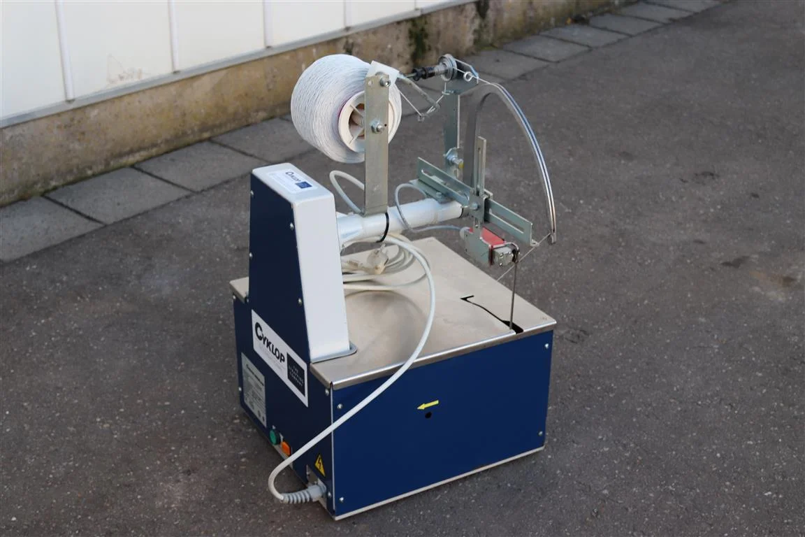 Cyklop Axro FQ2C binder for a bunching line • Duijndam Machines