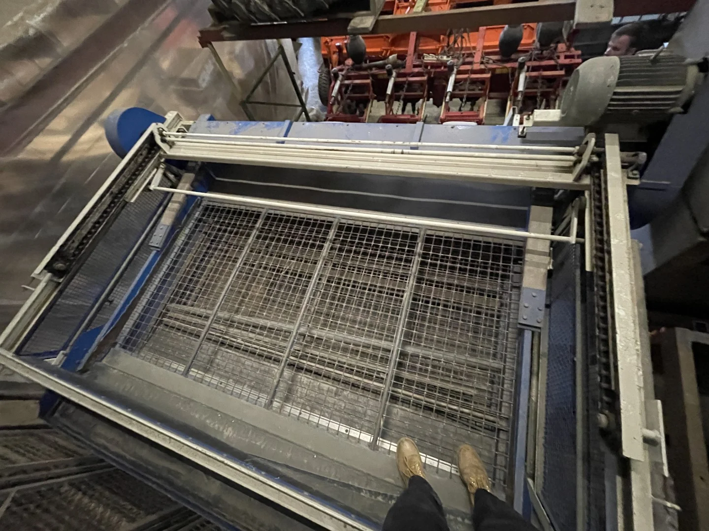 Dijkstra ET2 sorting machine 250 cm- 3 sortings • Duijndam Machines