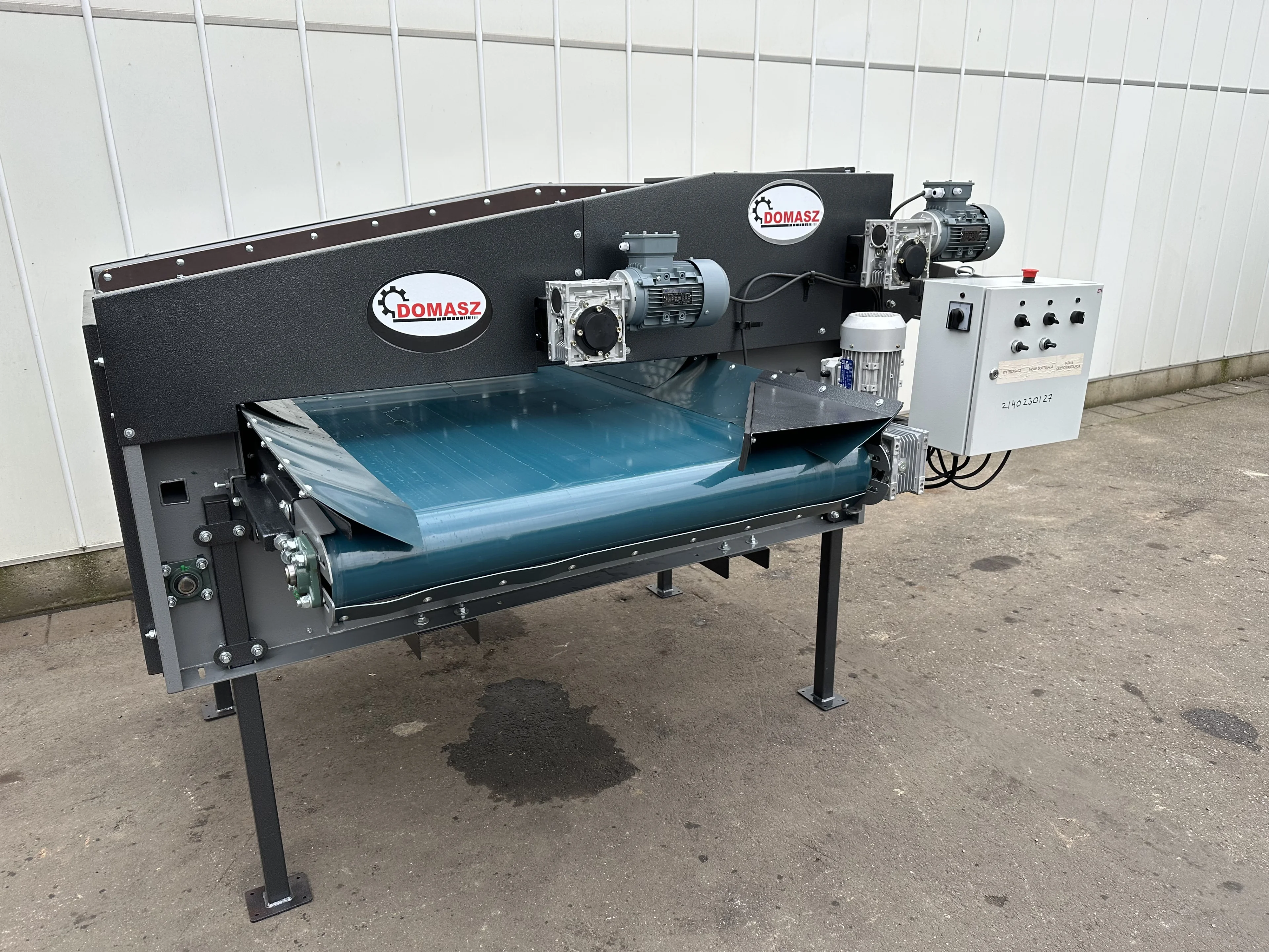 Domasz web grader belt sorting machine • Duijndam Machines