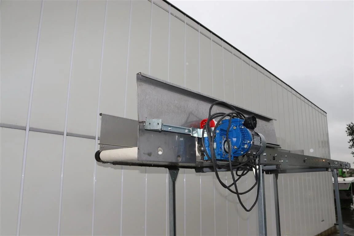 Dosing conveyor 360 x 80 cm adjustable speed, stainless steel ...