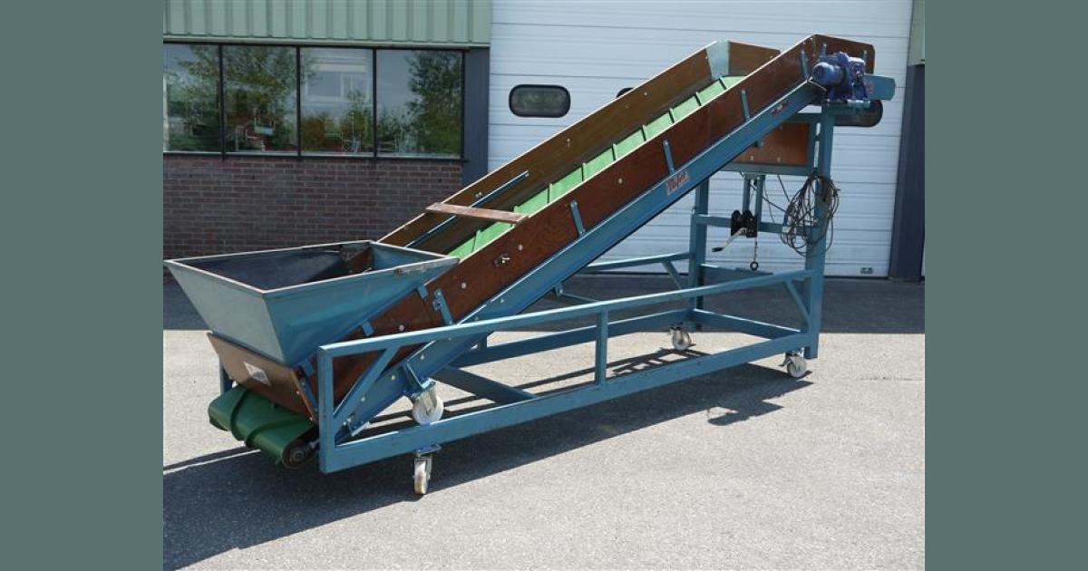 Perfect hopper - dosing conveyor • Duijndam Machines