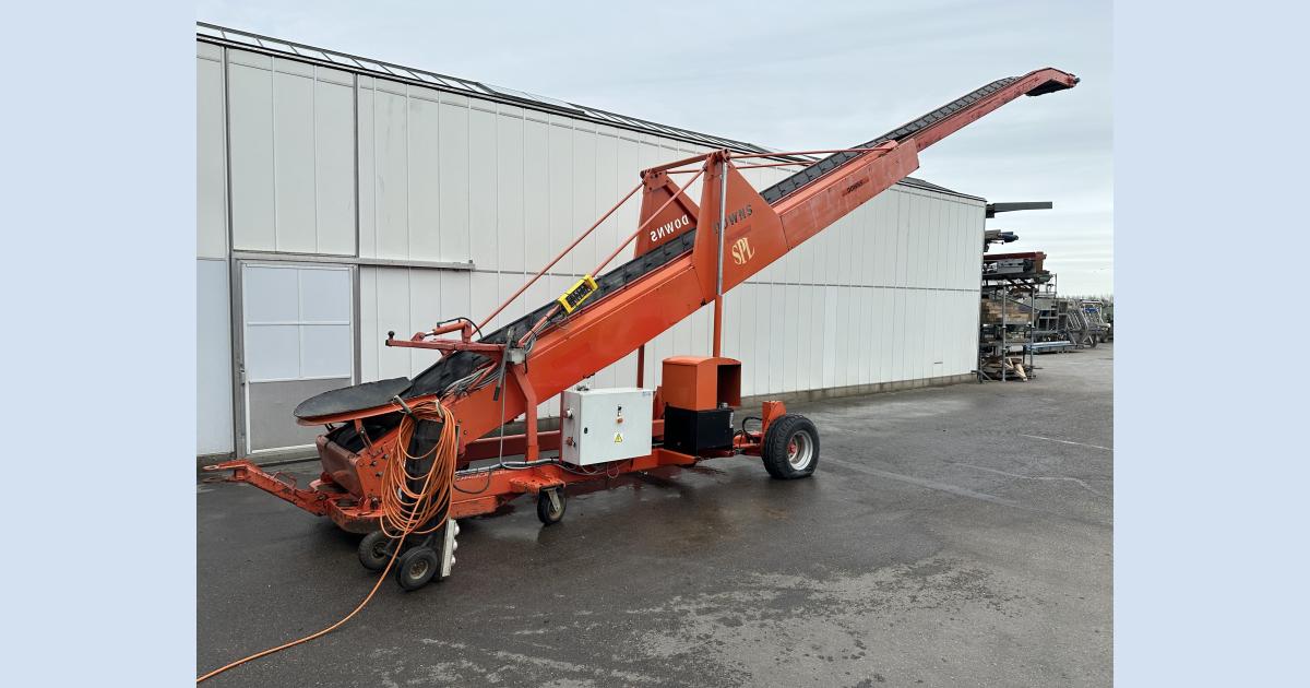 Downs TEL17.80 store loader 1620 x 80 cm • Duijndam Machines