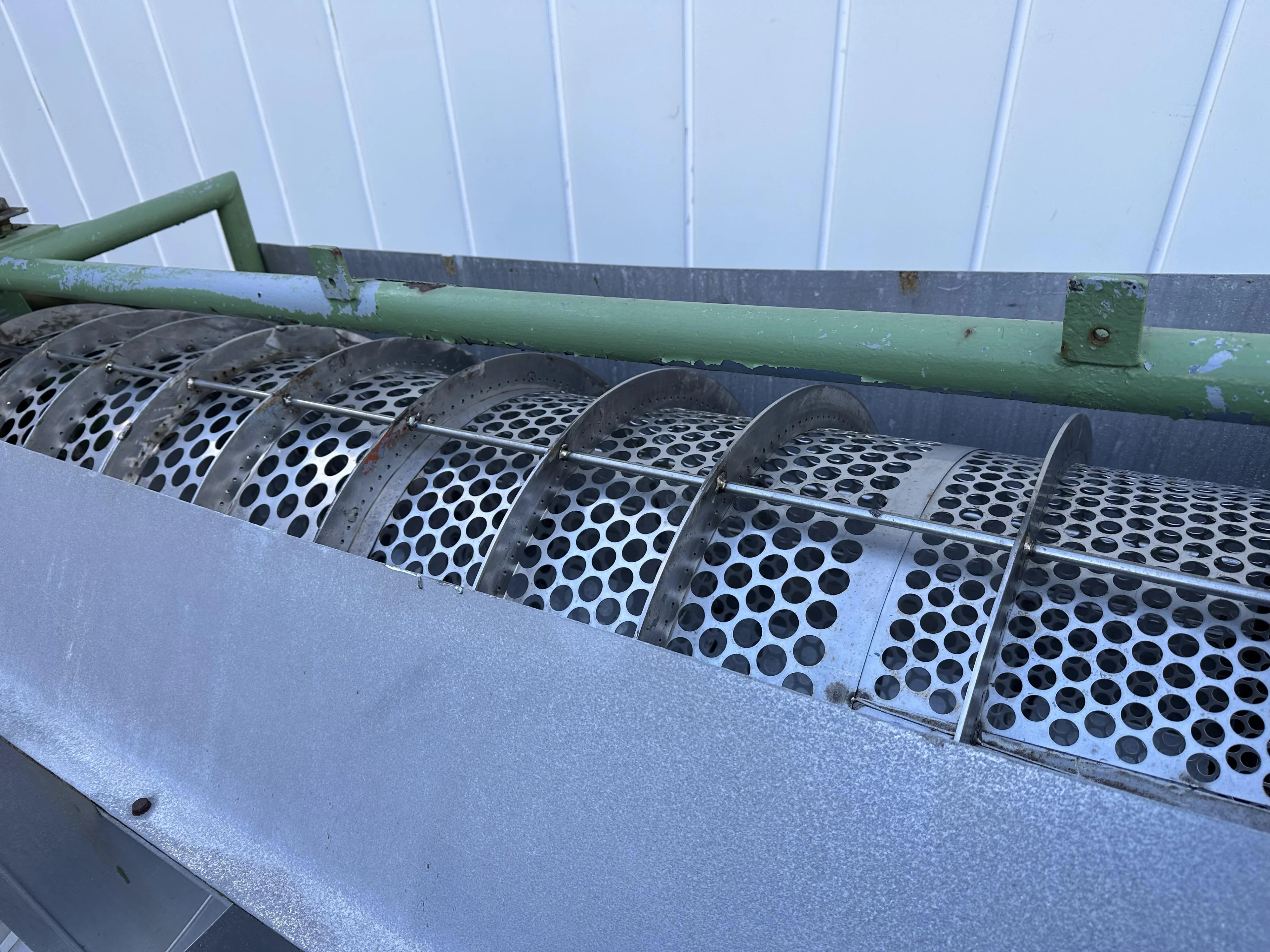 Drum sorter used for mushrooms • Duijndam Machines