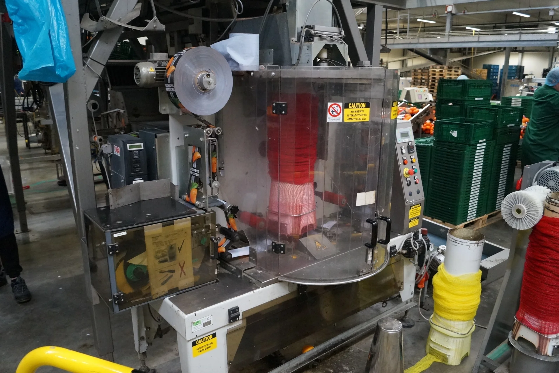 Sorma net packaging machine / Girsac machine • Duijndam Machines