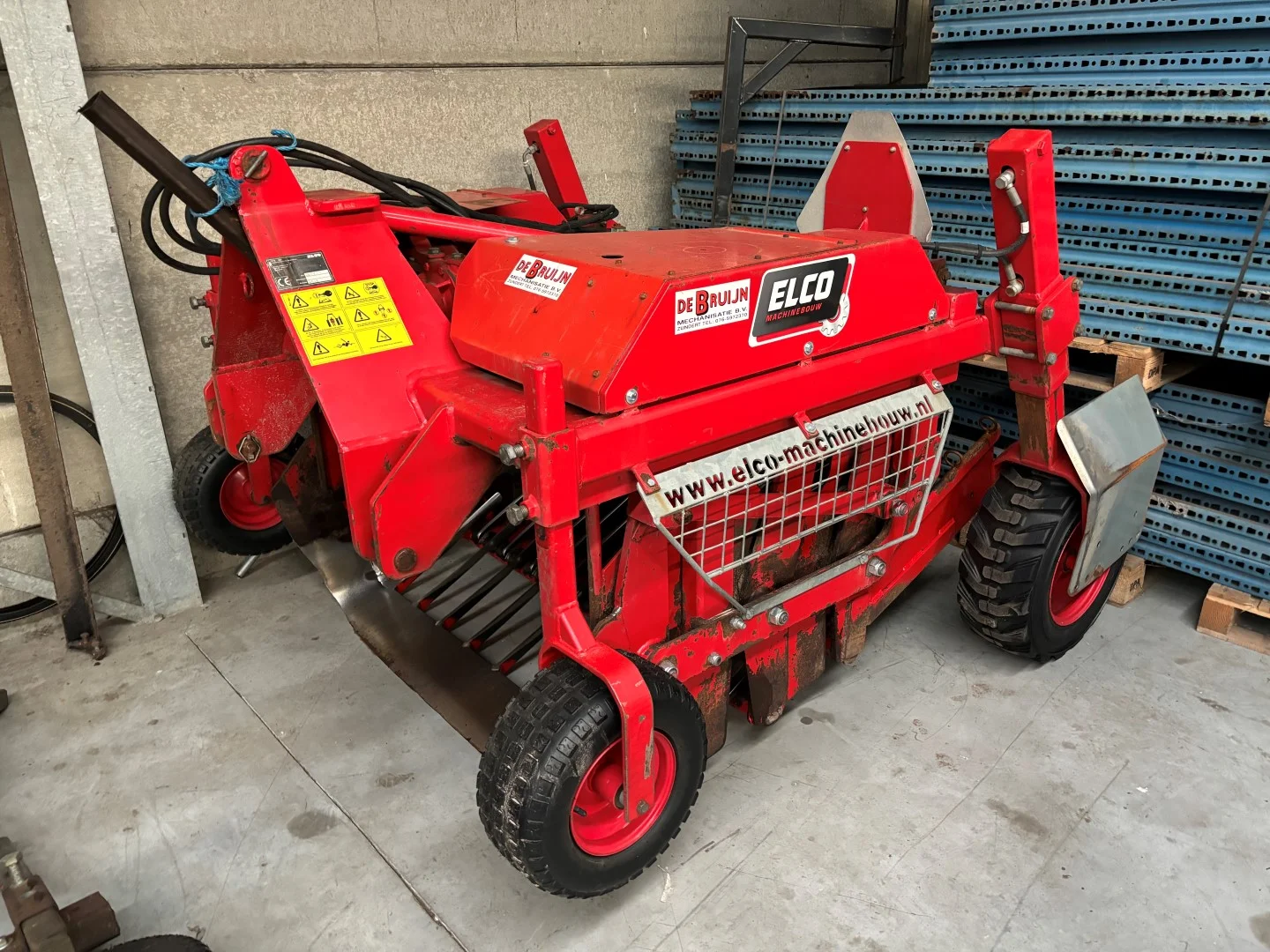 Elco SL1350 shaking bedlifter 2016 • Duijndam Machines