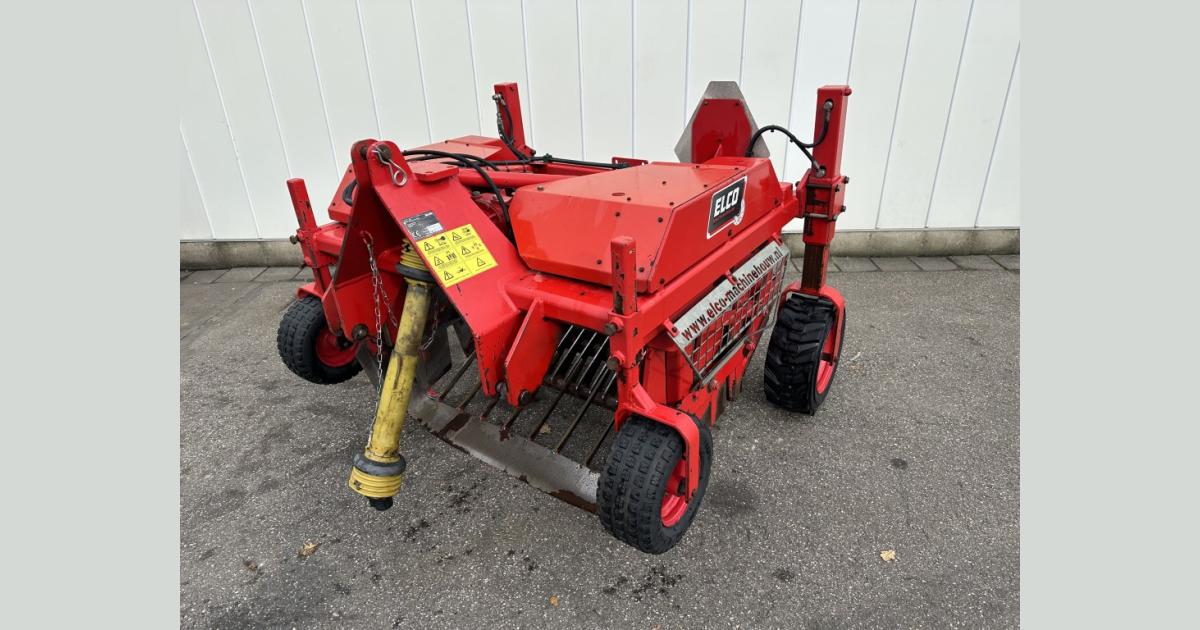 Elco SL3VBM bed lifter with 3 shaking grates • Duijndam Machines