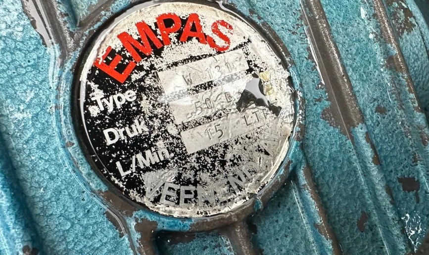 Empas 200 liter spraying wagon 380 Volt • Duijndam Machines