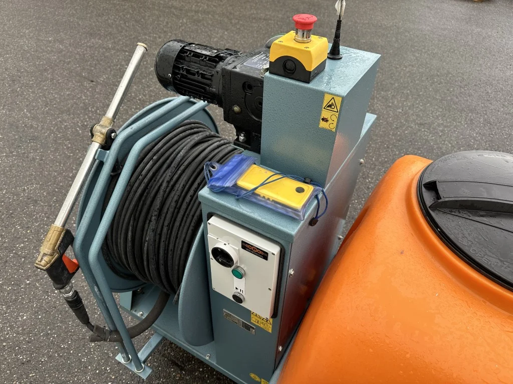 Empas 50-50- 600E Georgia (T55) spraying wagon with hosereel • Duijndam Machines