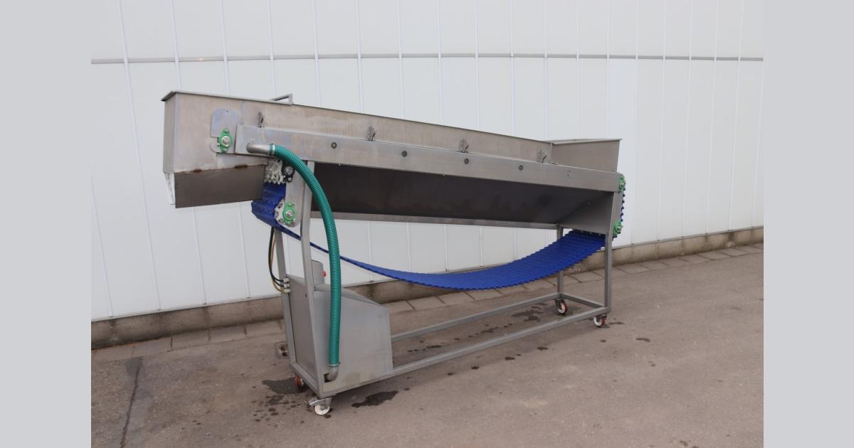 Feltracon elevator incline conveyor stainless steel drying conveyor for ...