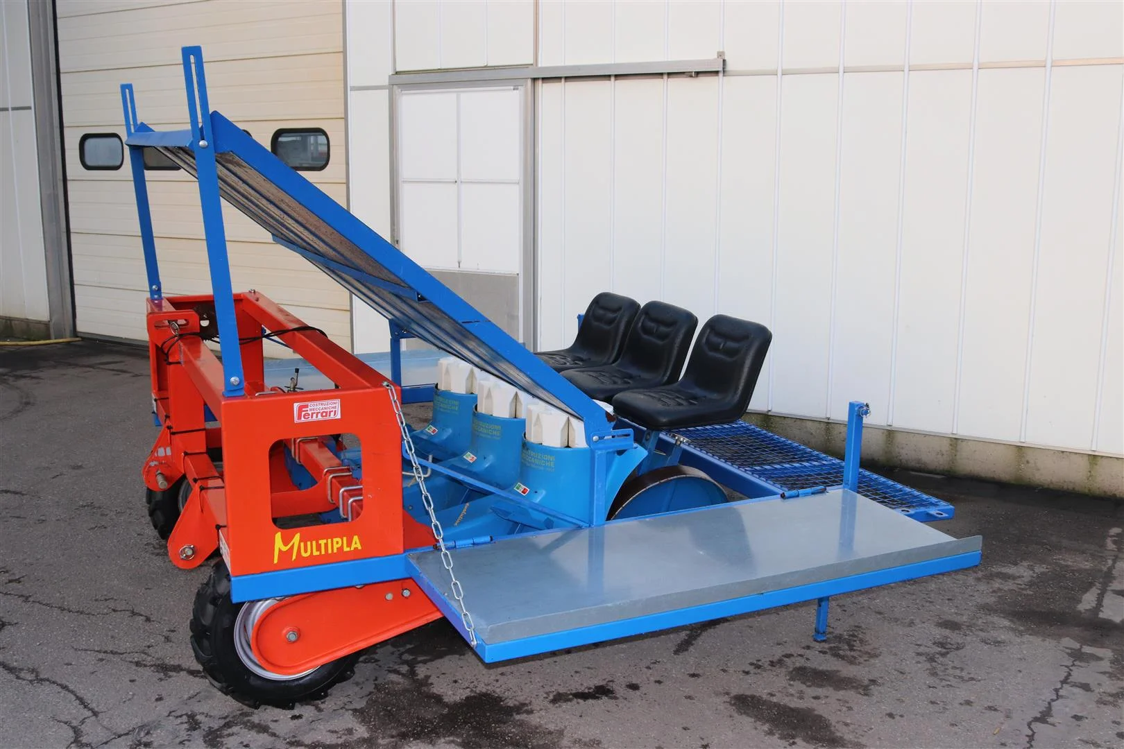 Ferrari planting machine 3 rows • Duijndam Machines