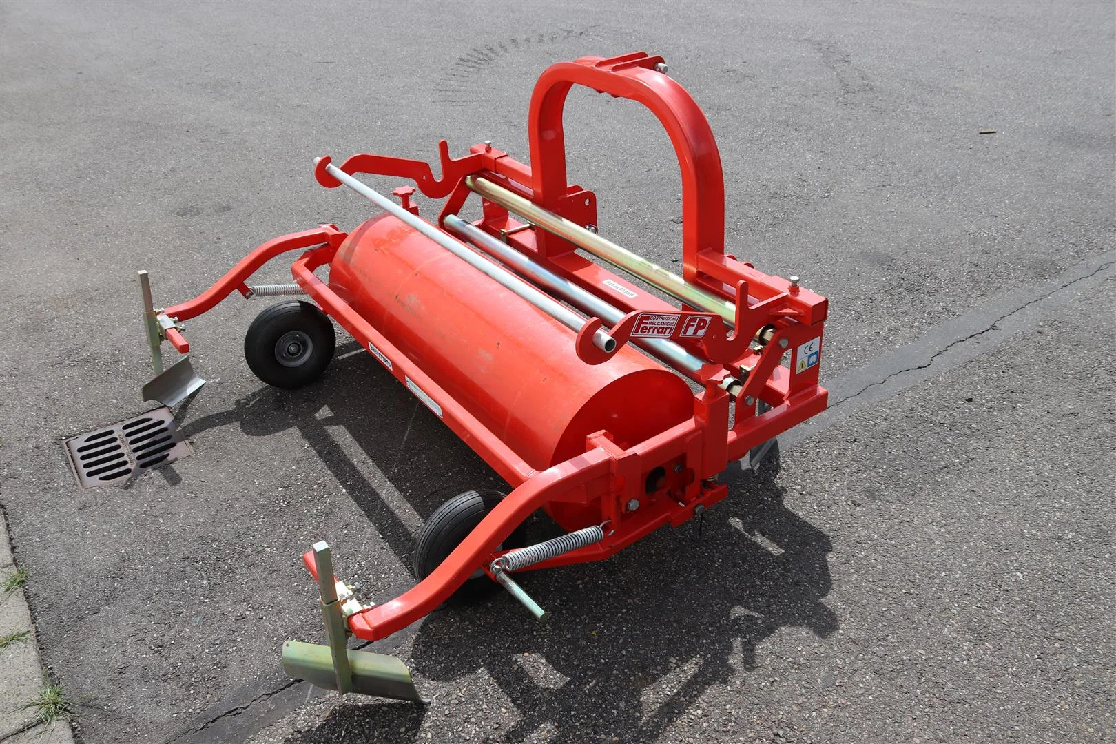 Ferrari plastic layer machine for agricultural plastic • Duijndam Machines