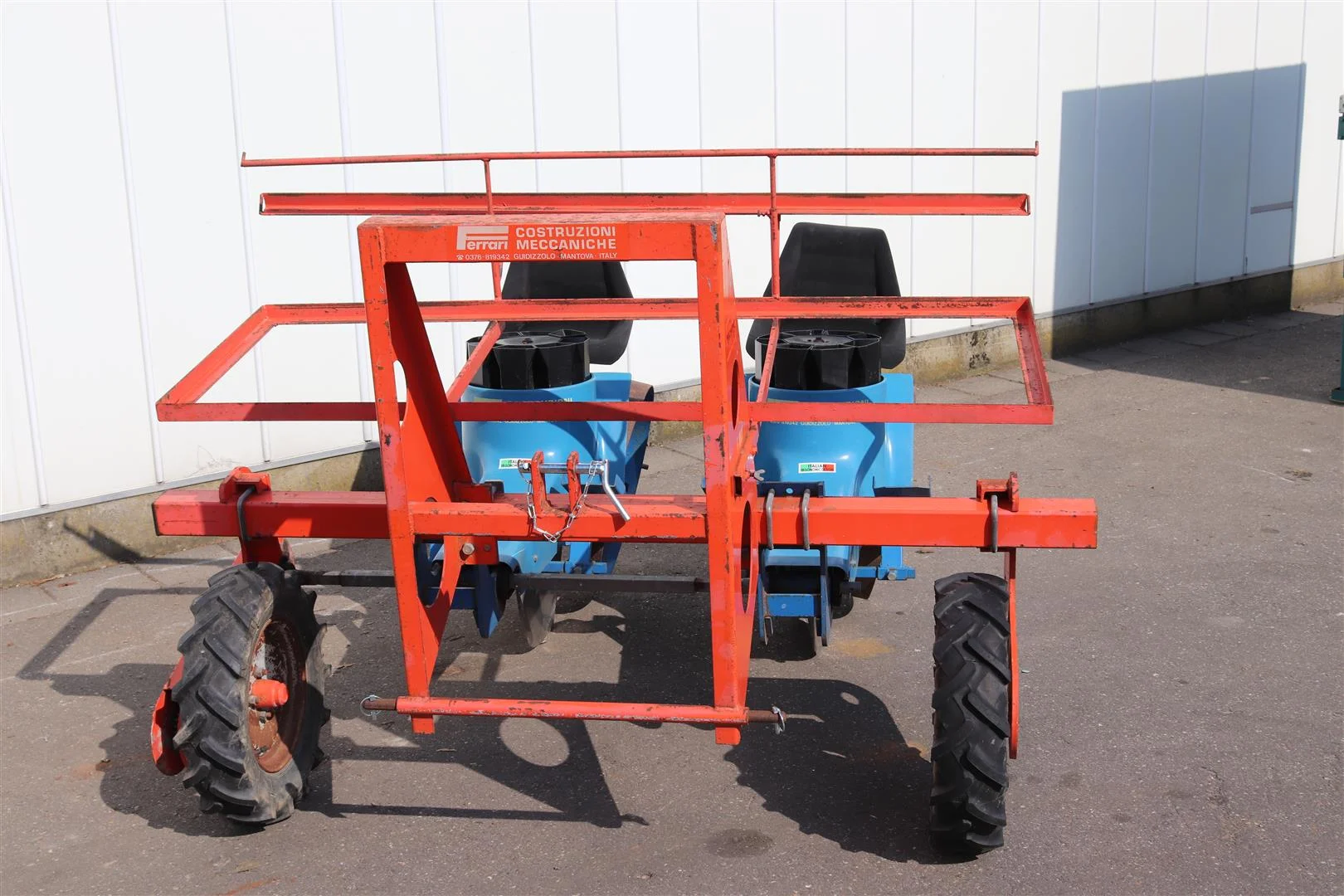 Ferrari planting machine 2 rows • Duijndam Machines