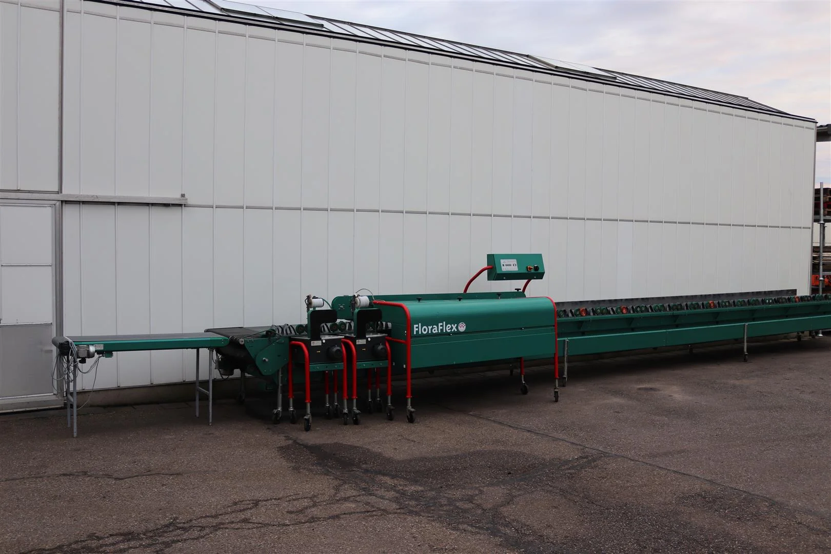 Olimex Floraflex bunching machine • Duijndam Machines